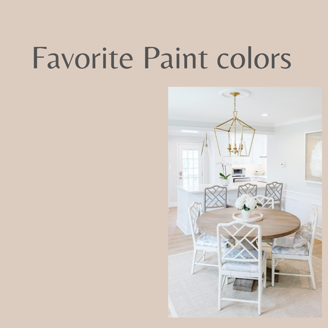 Favorite Paint Colors – Inspo By Jo